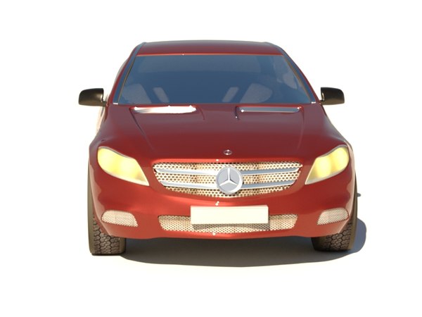 3D mercedes-benz cl exterior - TurboSquid 1591353