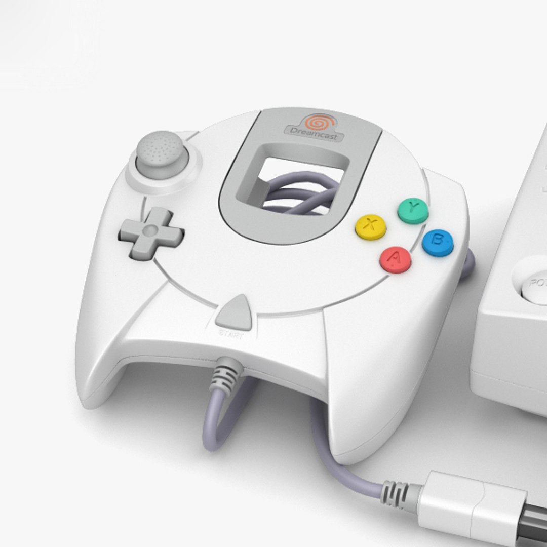 sega dreamcast model https://p.turbosquid.com/ts-thumb/7q/4btabS ...