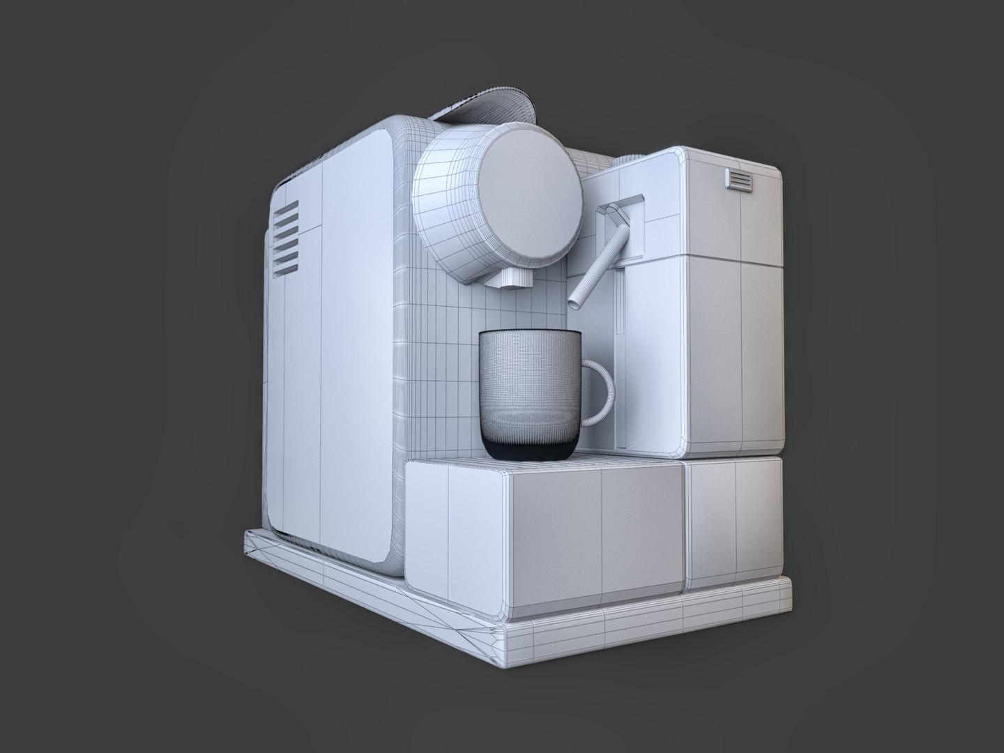 Espresso Pod Coffee Machine 3D Model - TurboSquid 1576863