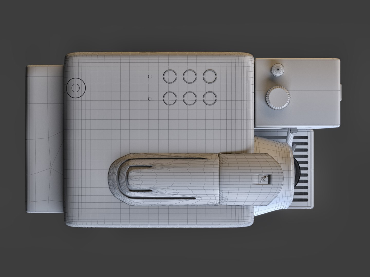 Espresso Pod Coffee Machine 3D Model - TurboSquid 1576863