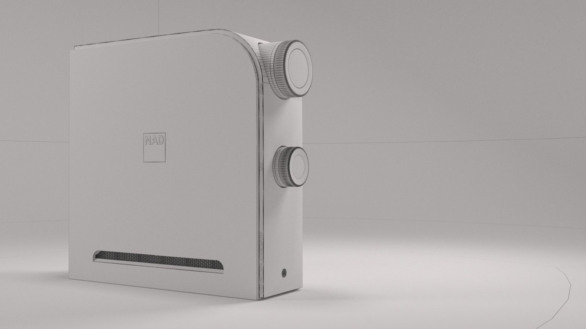 3D amplifier nad 7050 model - TurboSquid 1339838