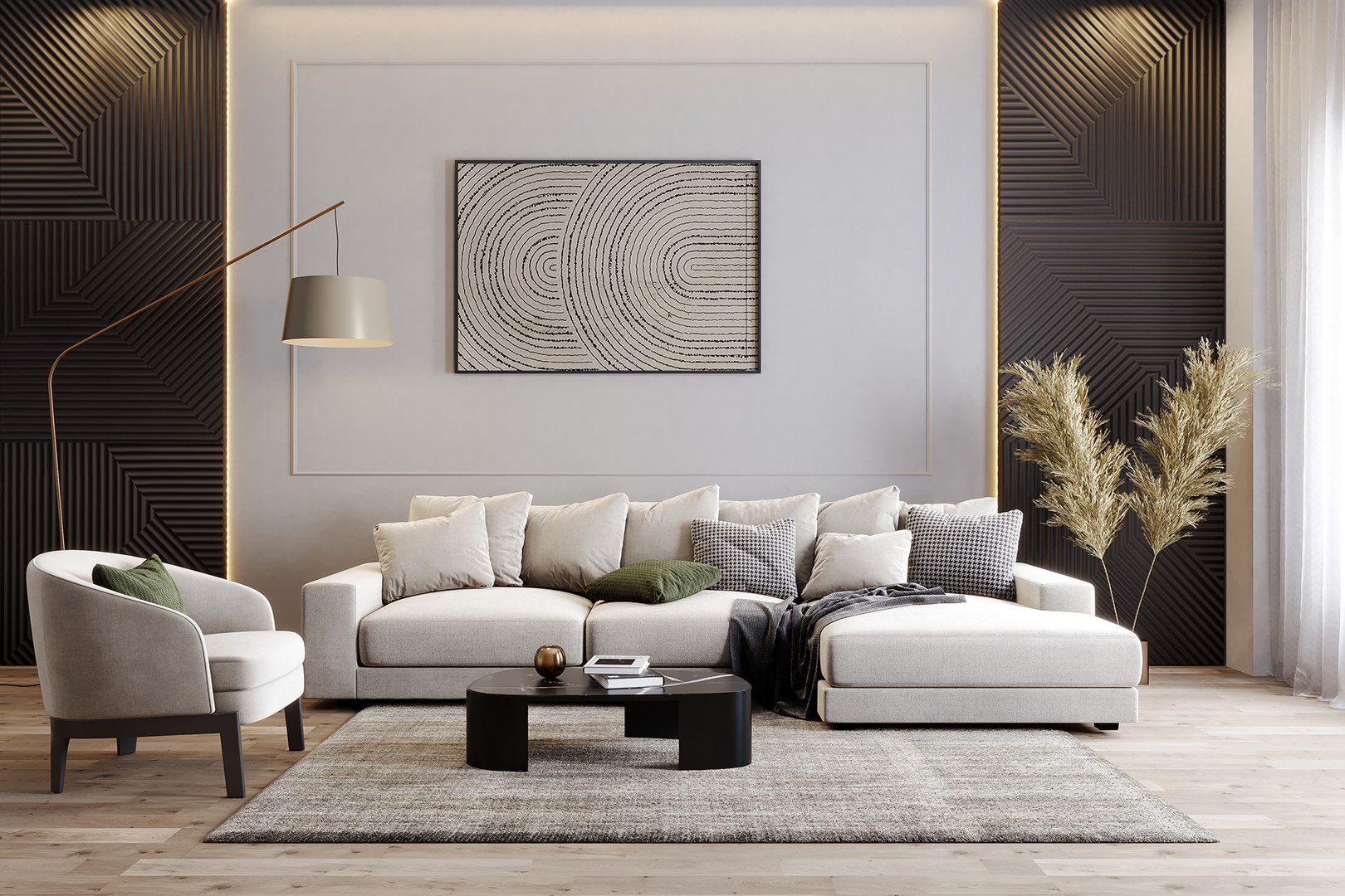 Interior Living Rooom Scene 49 Corona 2014 3D Model - TurboSquid 2287828