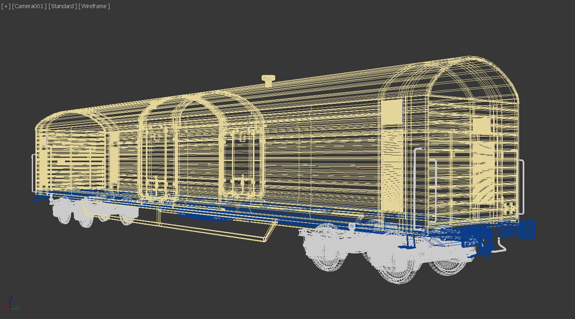 Wagons Pack 3D - TurboSquid 2007495