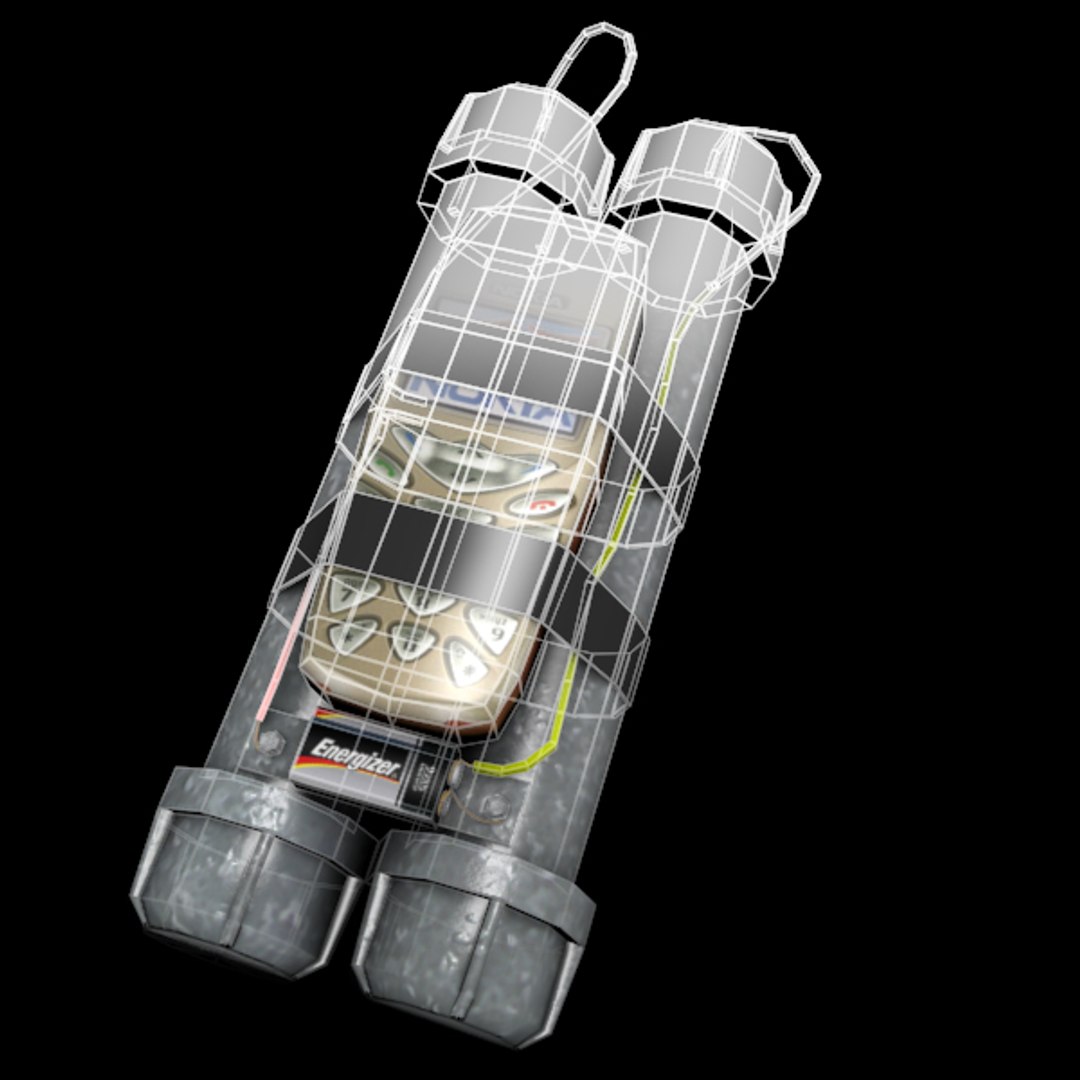 3d Model Ied Cell Phone