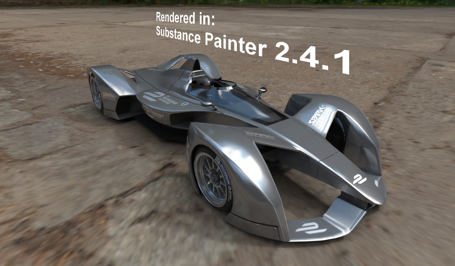 3d Spark Racing Technology Srt05e Model