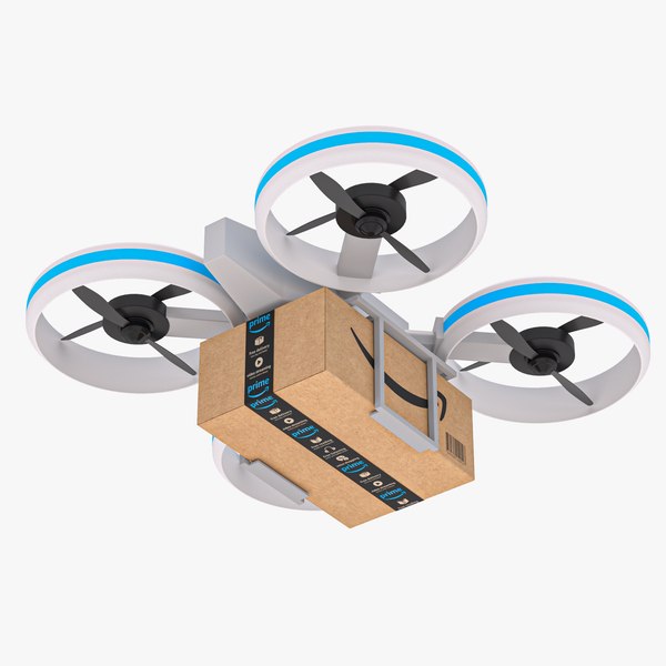 modelo 3d Entrega de drones cuadricópteros de Amazon - TurboSquid 2206463