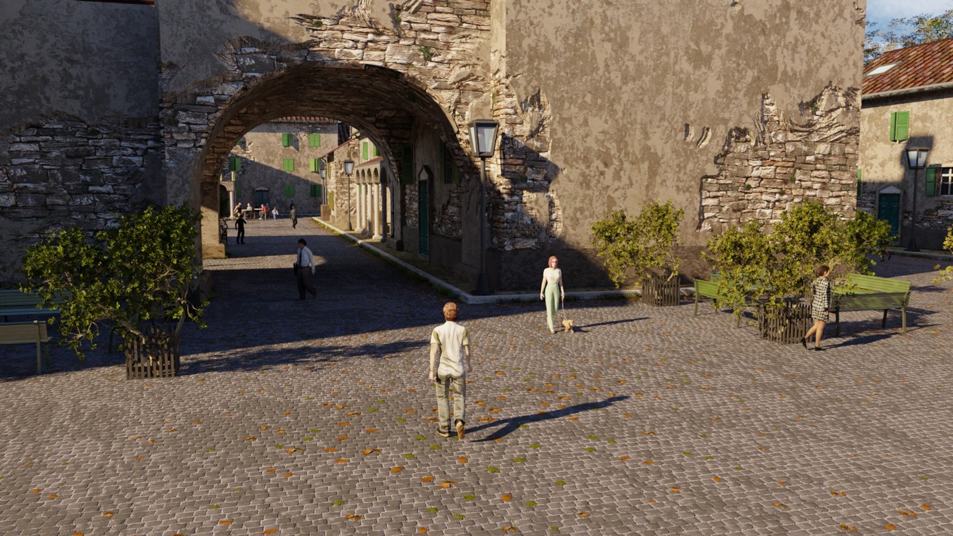 Small town blender 3D model - TurboSquid 1479112