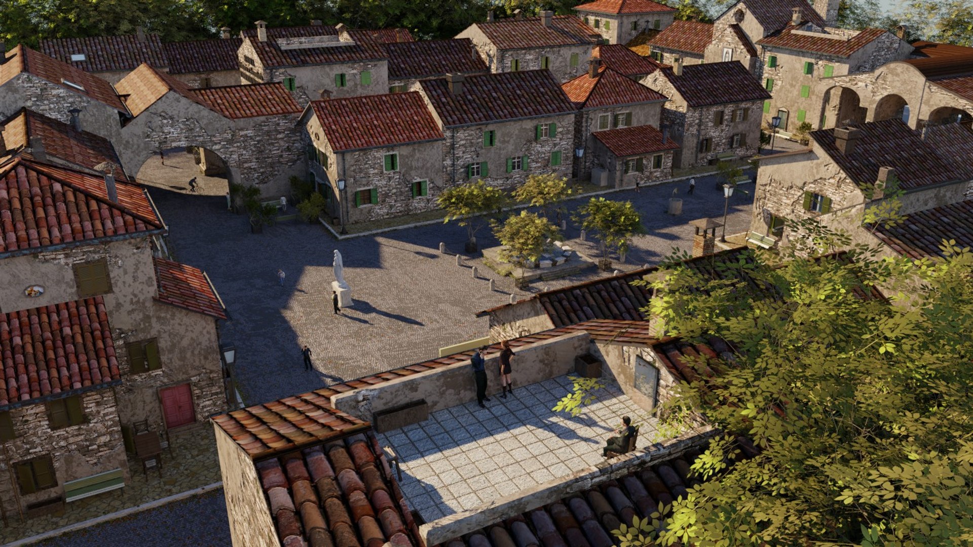 Small town blender 3D model - TurboSquid 1479112