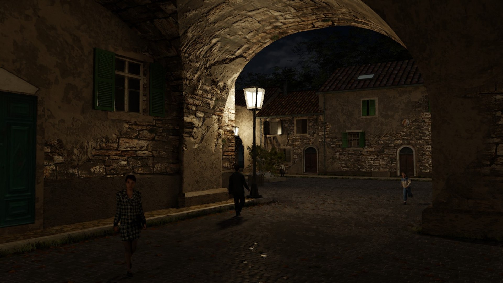 Small town blender 3D model - TurboSquid 1479112