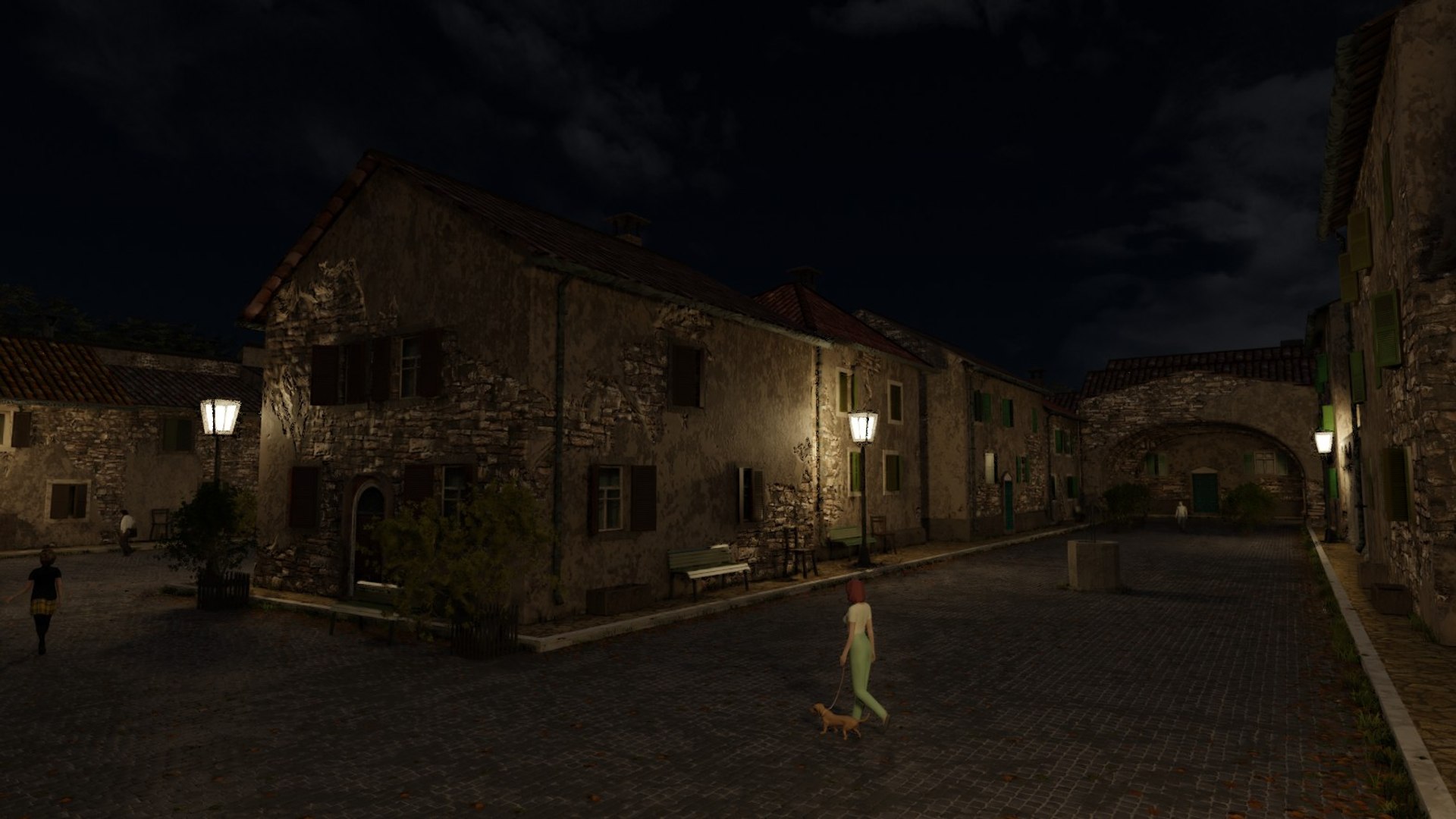 Small town blender 3D model - TurboSquid 1479112