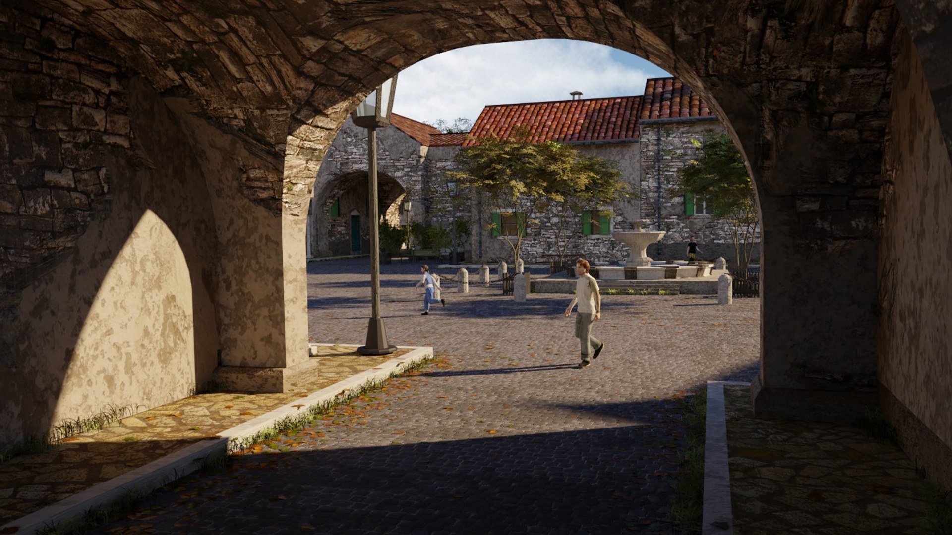 Small town blender 3D model - TurboSquid 1479112