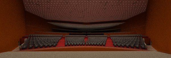 modelo 3d Revit Cinema - TurboSquid 1471623