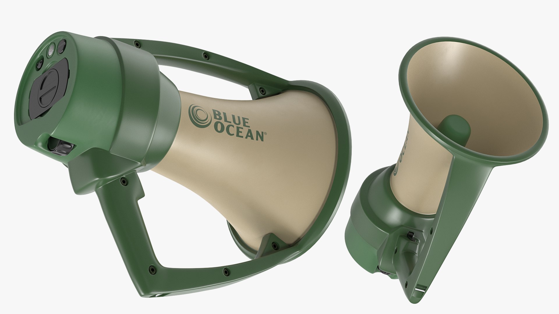 Blue Ocean Rugged Megaphone Model - TurboSquid 1631504
