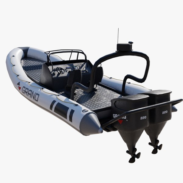 3D Grand Dinghy Boat model - TurboSquid 1794295