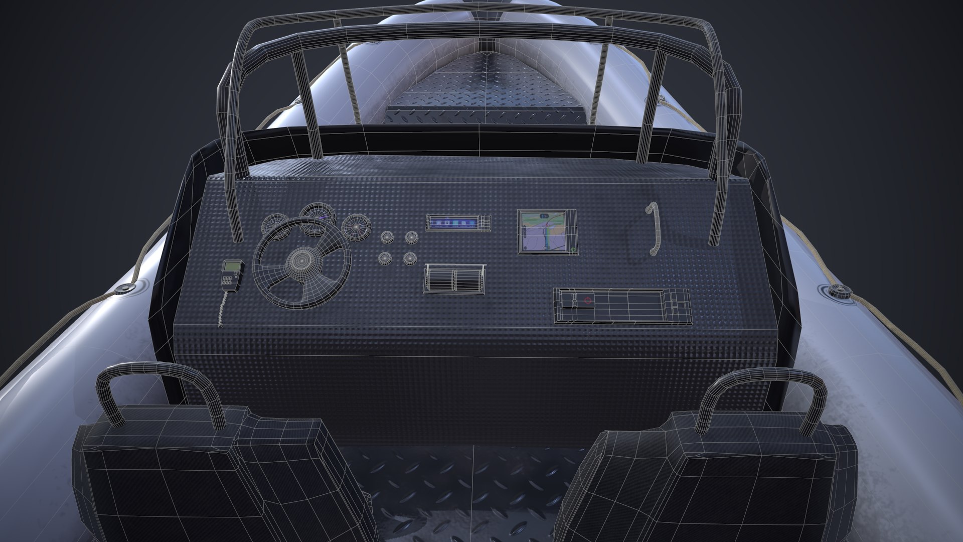 3D Grand Dinghy Boat Model - TurboSquid 1794295