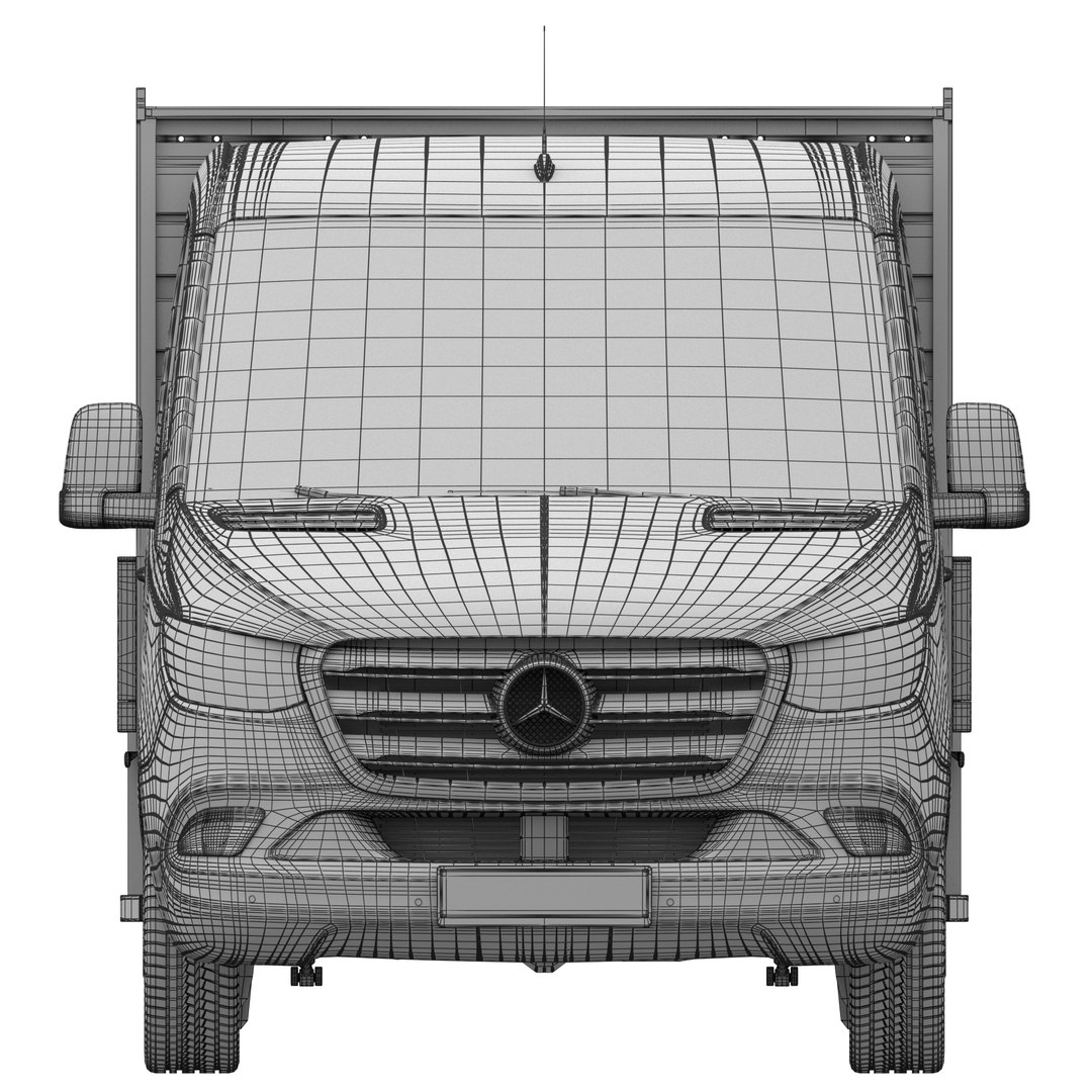Sprinter Chassis Cab L3 3D Model - TurboSquid 1825538