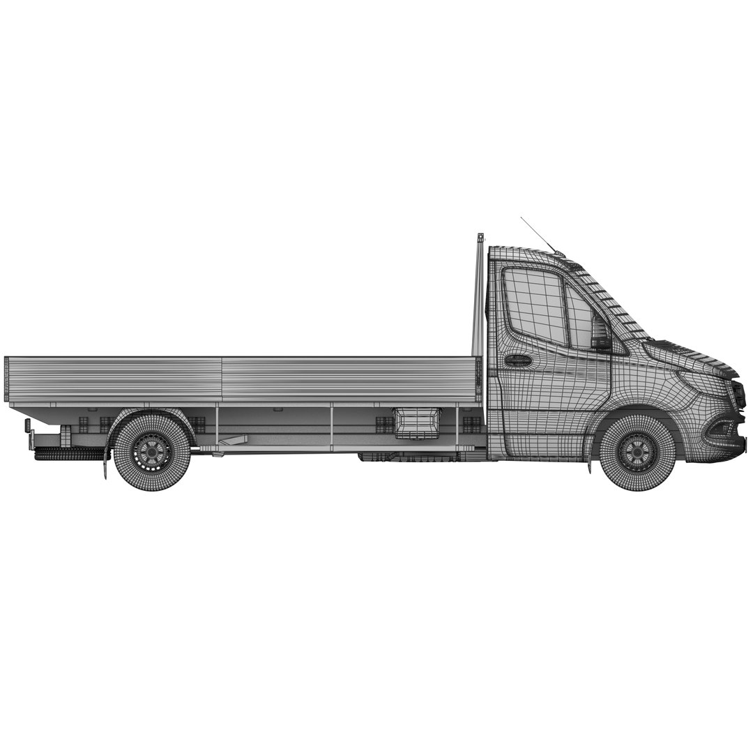 Sprinter Chassis Cab L3 3D Model - TurboSquid 1825538