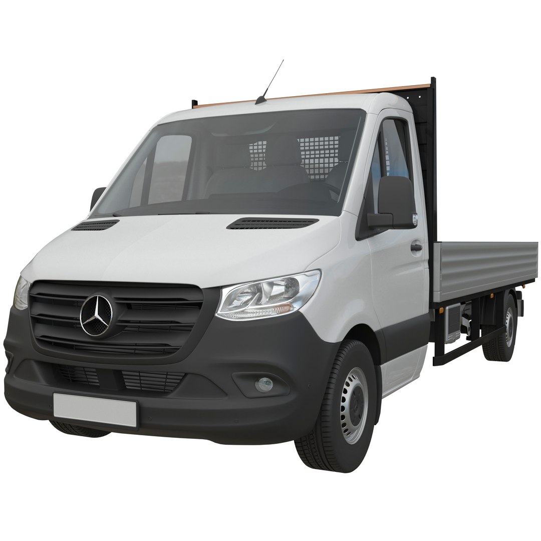 Sprinter Chassis Cab L3 3D Model - TurboSquid 1825538