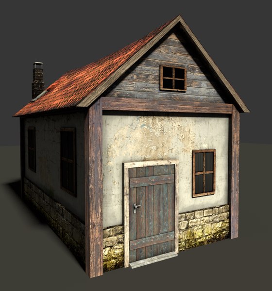 old house 3d model