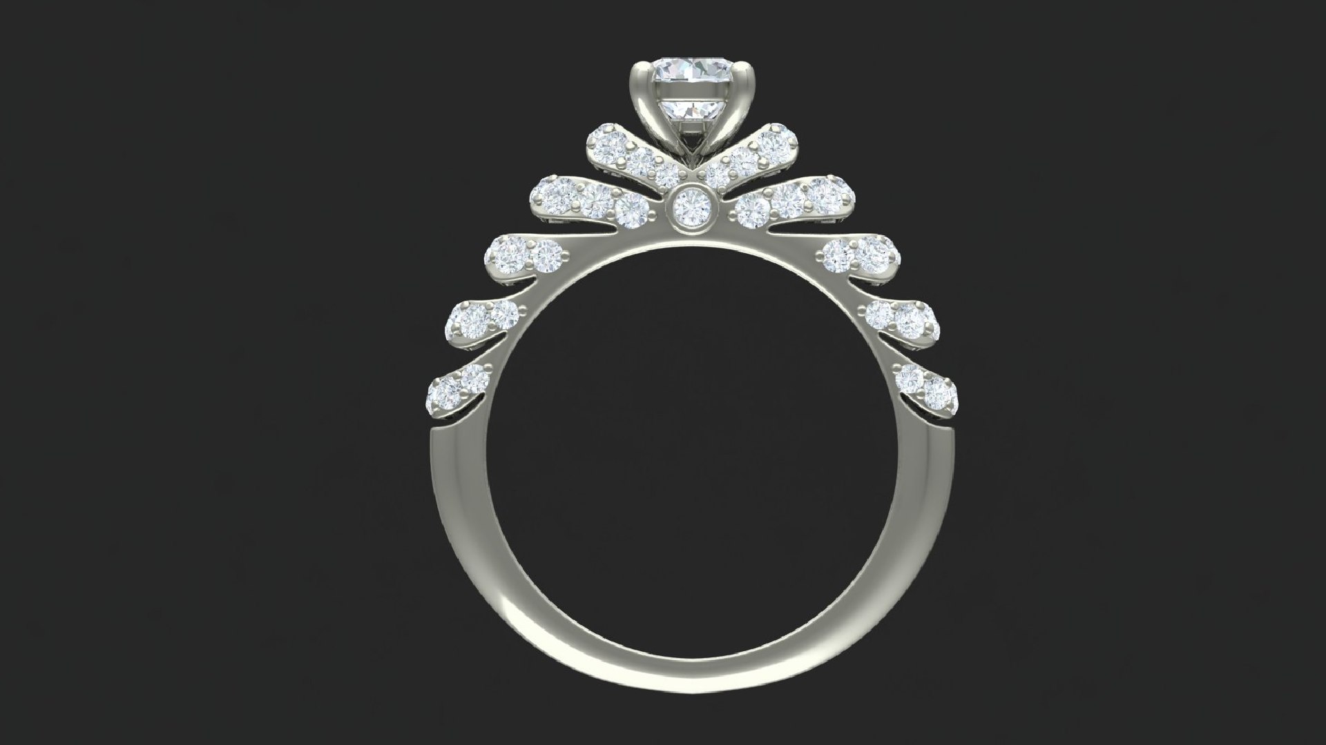 Engagement Ring 3D Model - TurboSquid 2049535