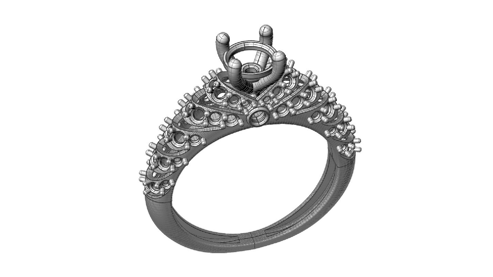 Engagement Ring 3D Model - TurboSquid 2049535