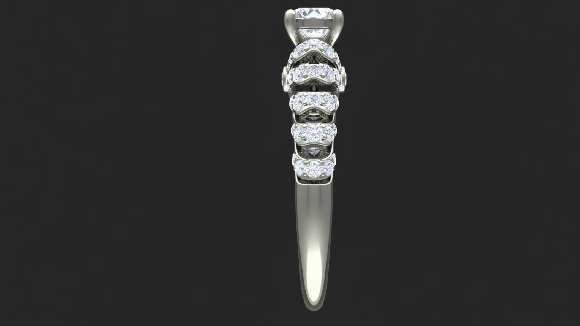 Engagement Ring 3D Model - TurboSquid 2049535