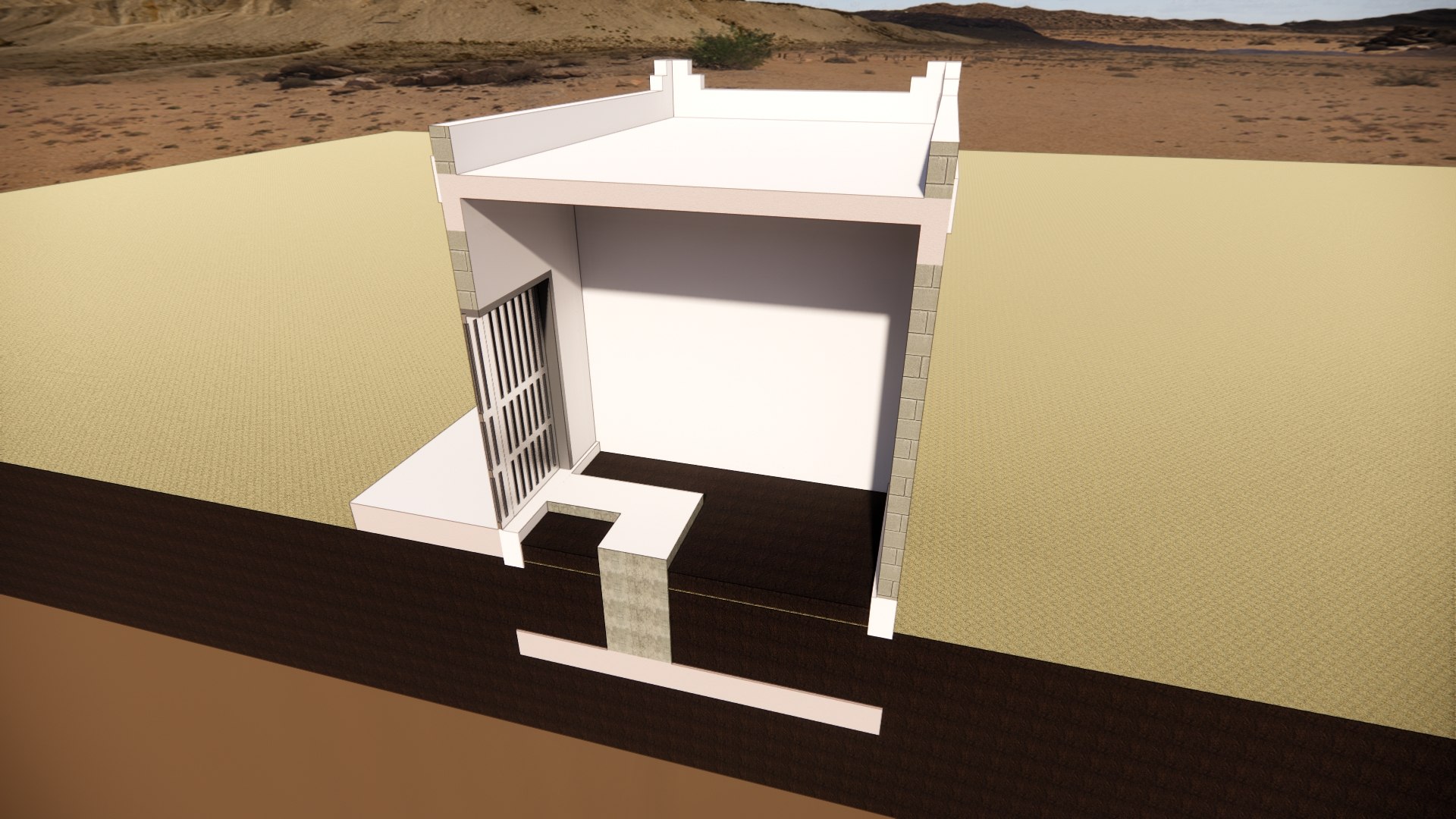 Small Electrical Substation Building In Revit 3D Model - TurboSquid 2190235