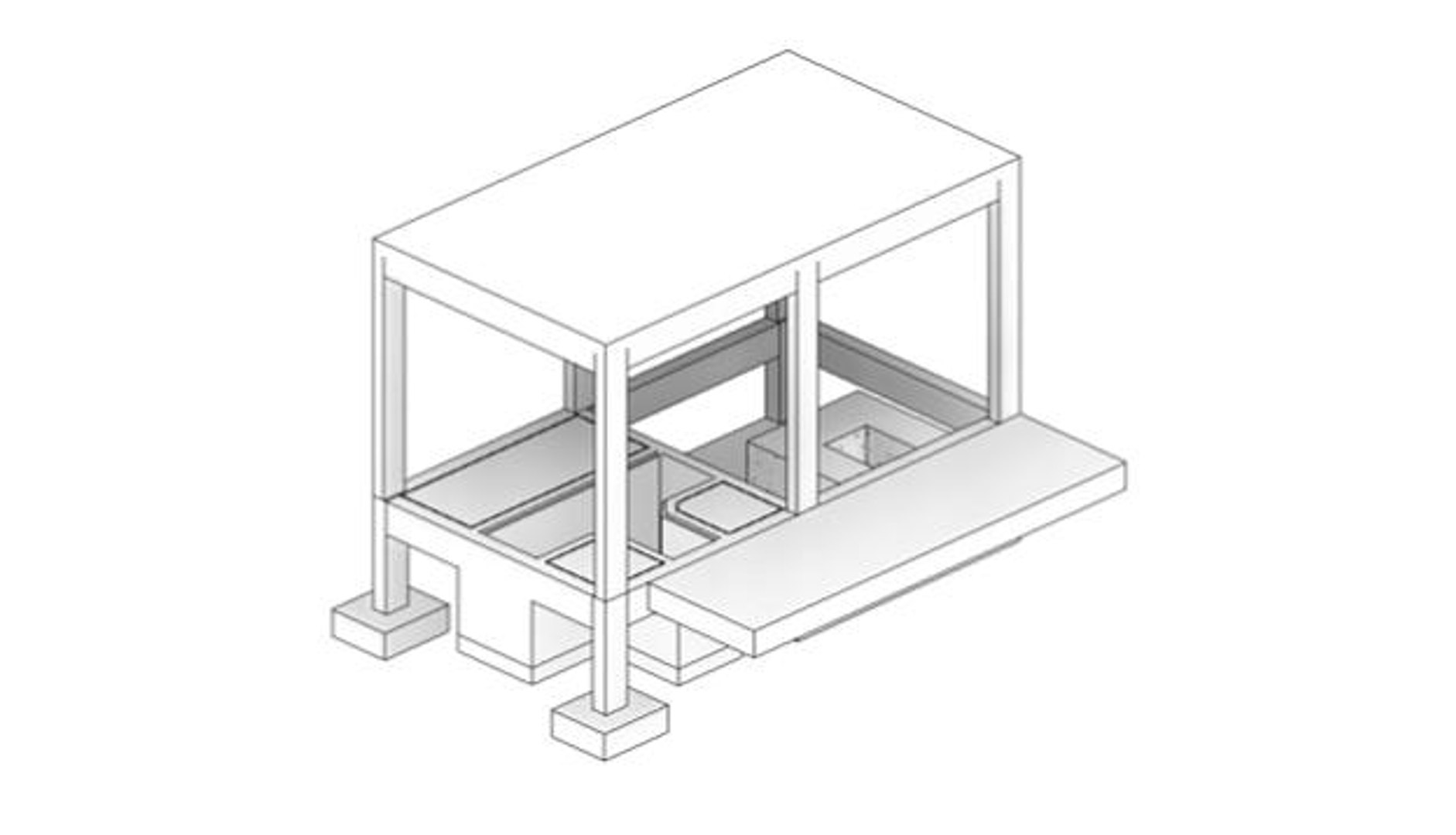 Small Electrical Substation Building In Revit 3D Model - TurboSquid 2190235