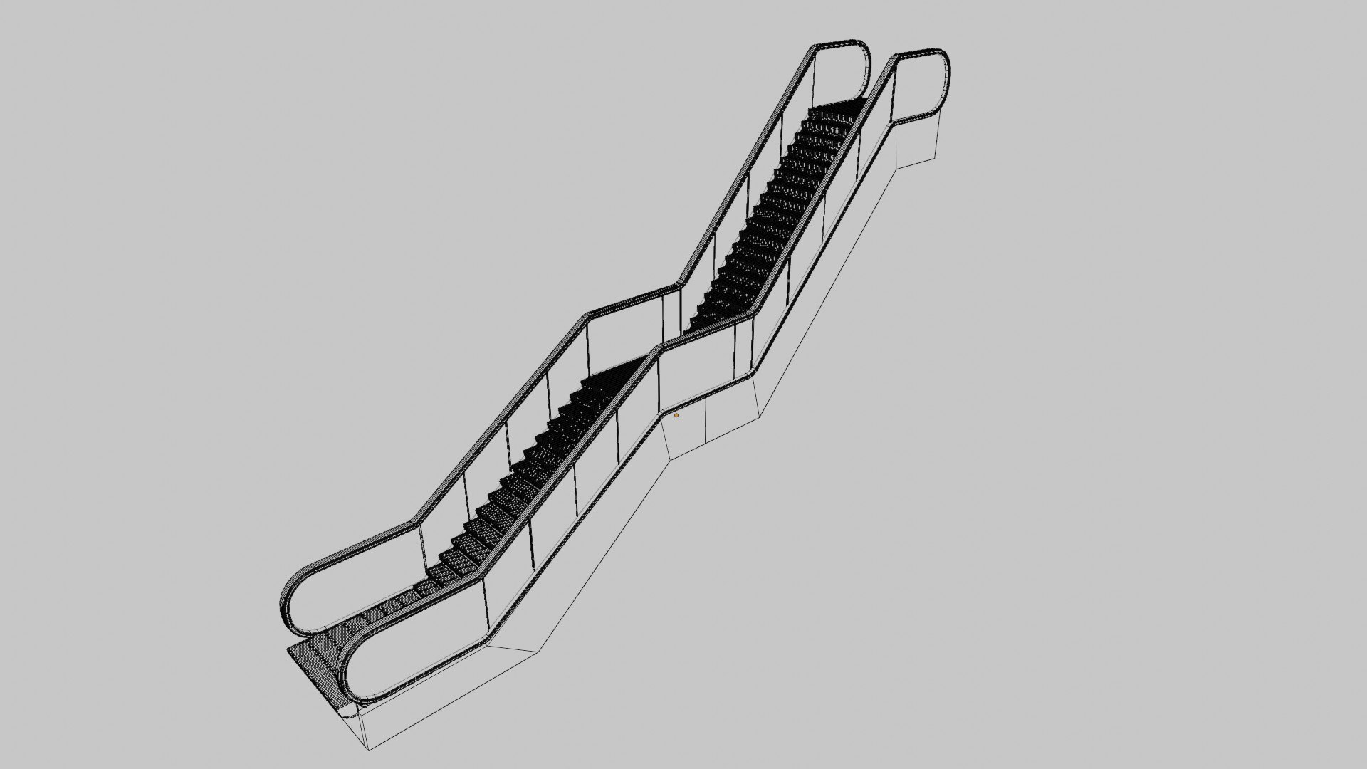 Escalator Architectural Model - TurboSquid 1685866