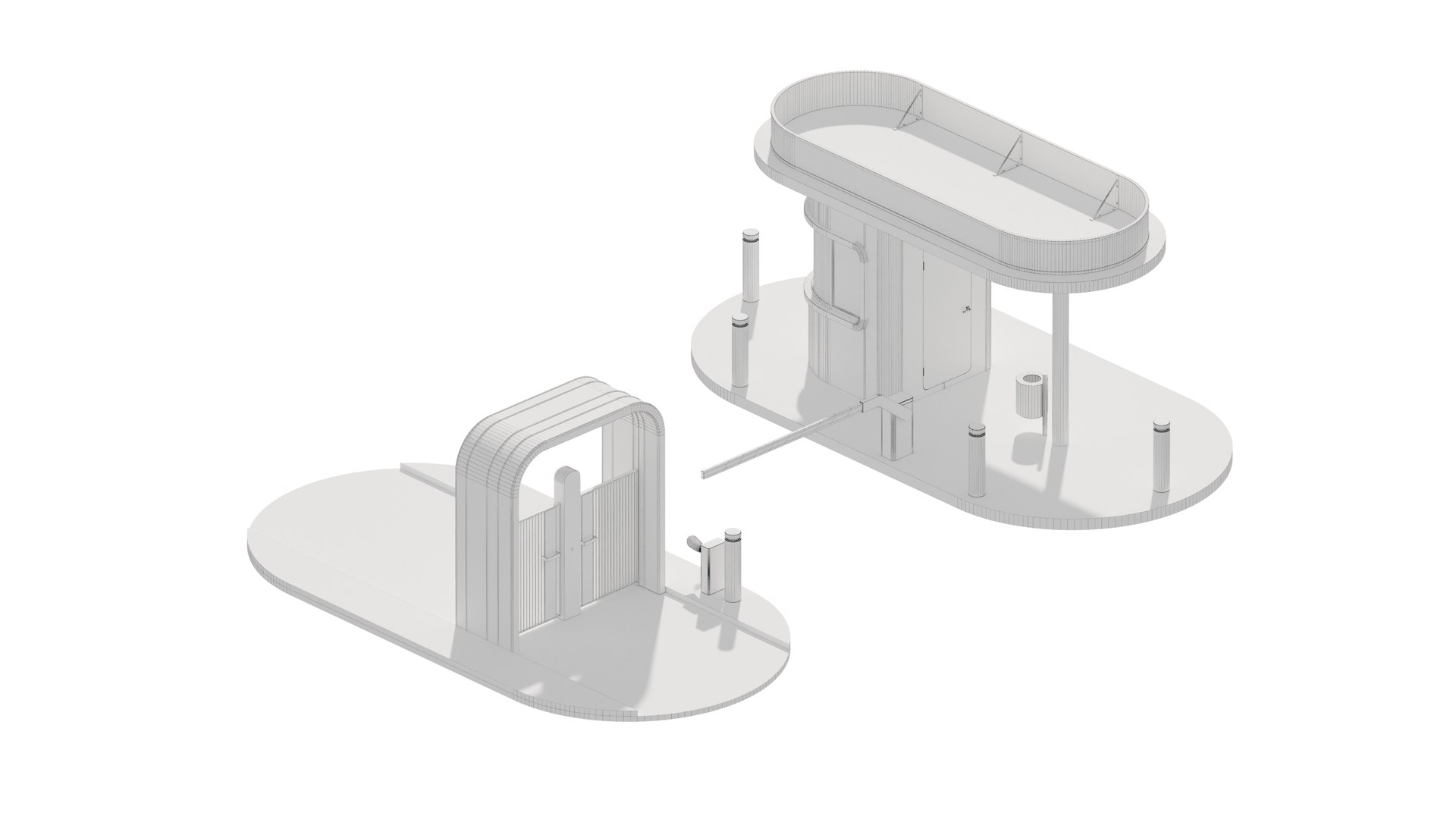 Security post 1 model - TurboSquid 1935916