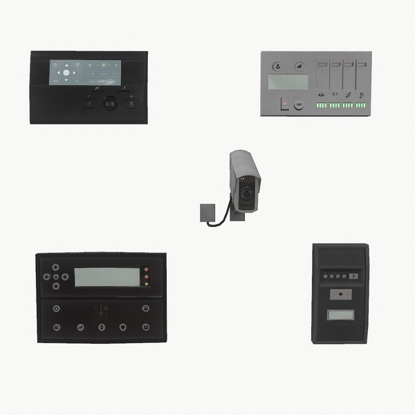 Dashboard low-poly pbr 3D model - TurboSquid 1507258