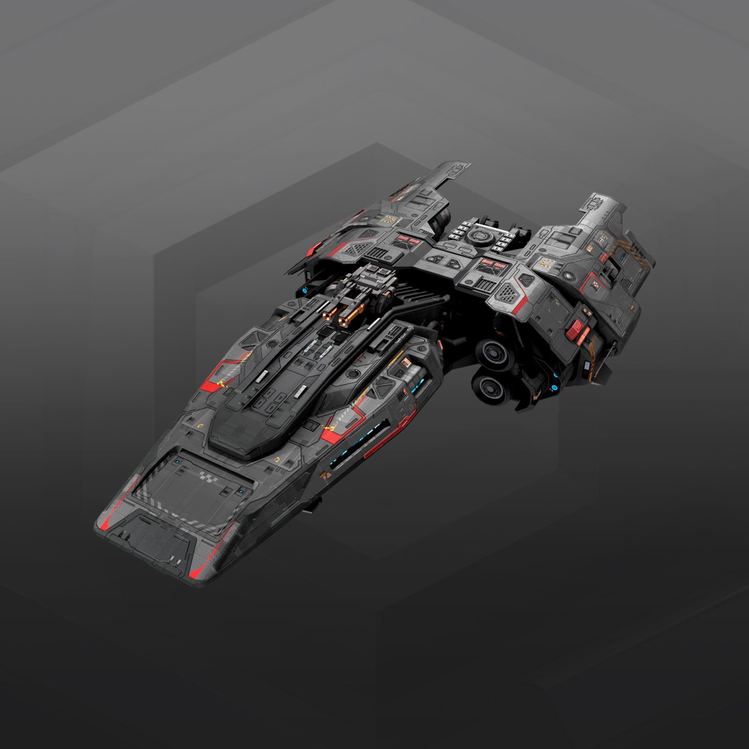 3D Commander Ship Gb7 Model - TurboSquid 1374752