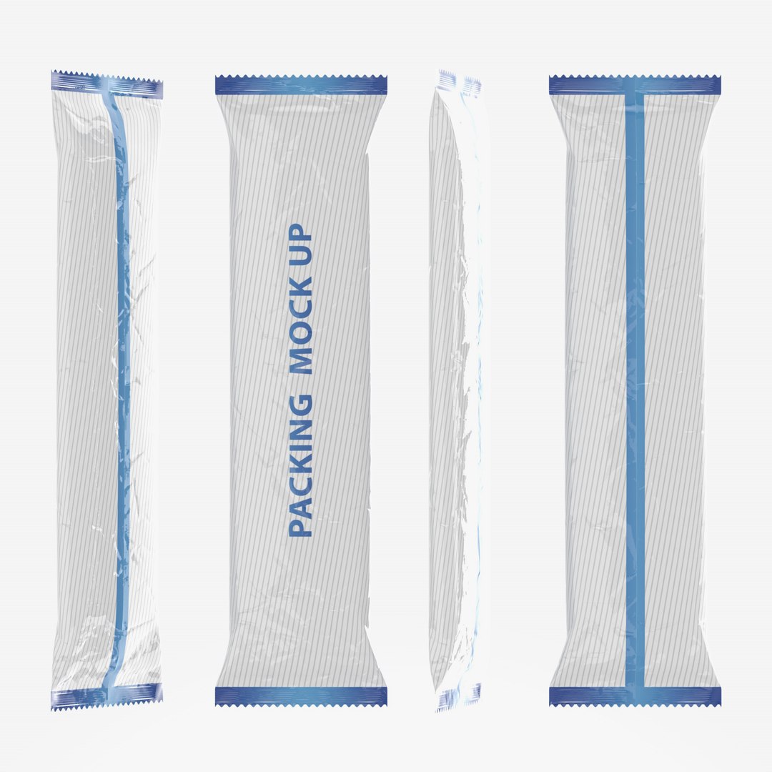 Sugar Packets 3d Model