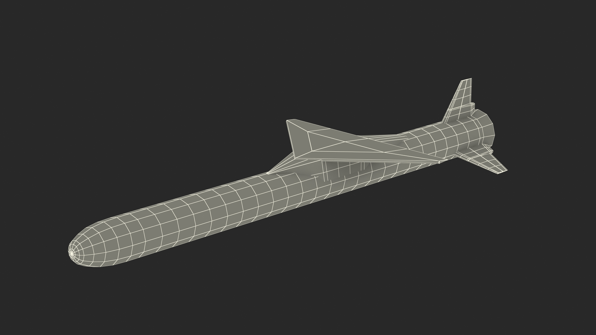 3D Air Launched Rocket - TurboSquid 1740314