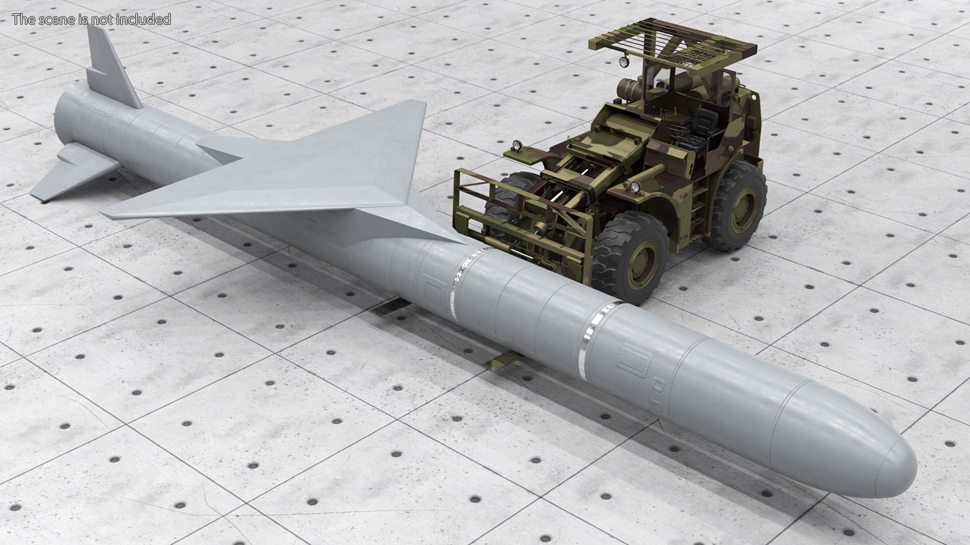 3D Air Launched Rocket - TurboSquid 1740314