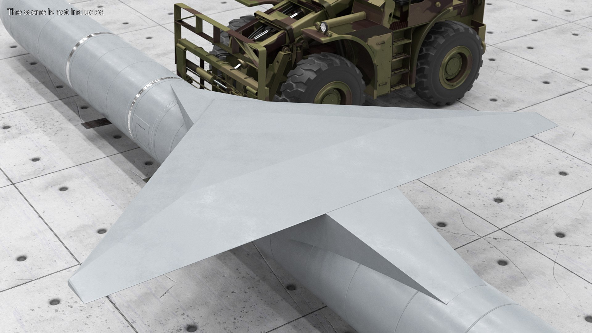 3D Air Launched Rocket - TurboSquid 1740314