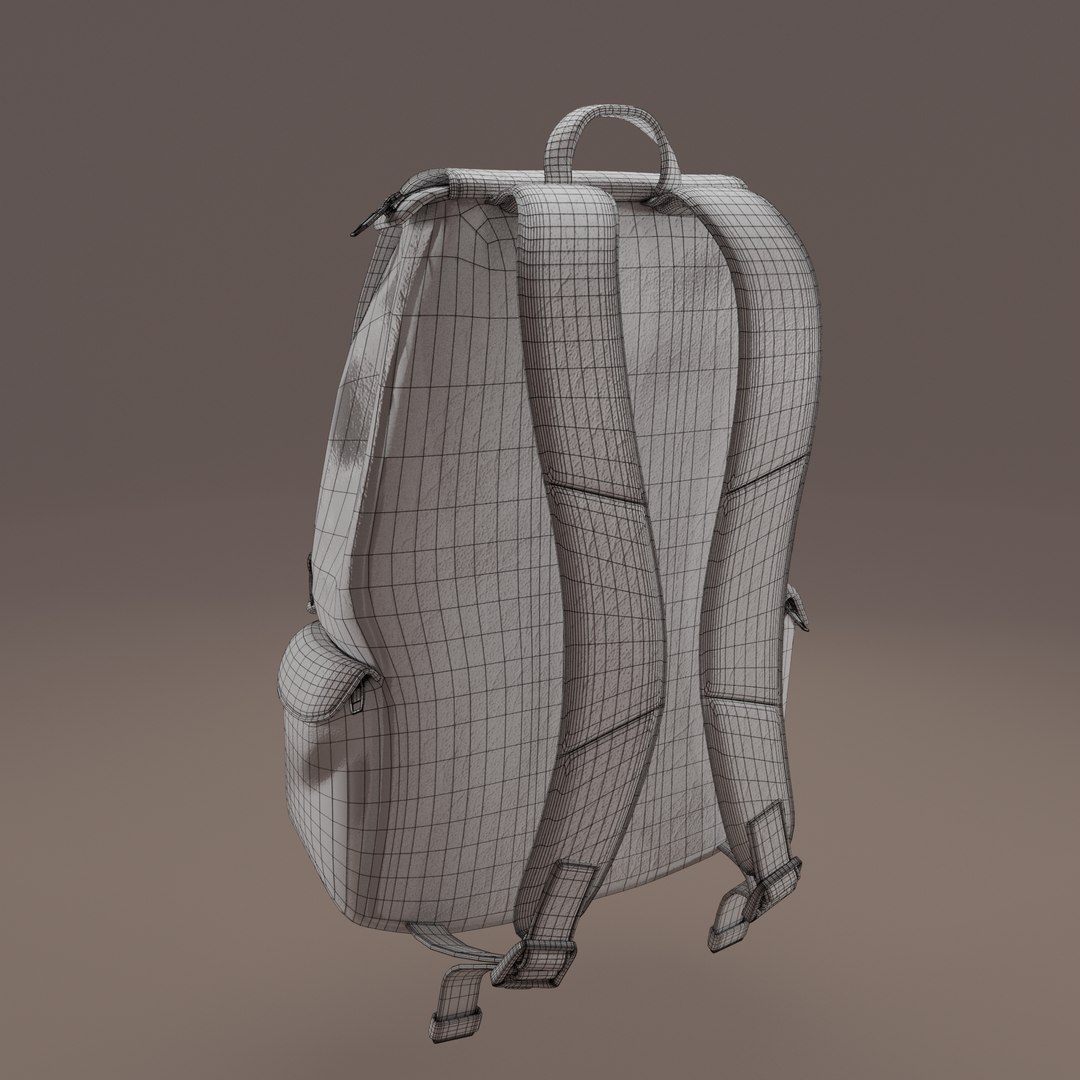 3D Backpack - TurboSquid 2324033