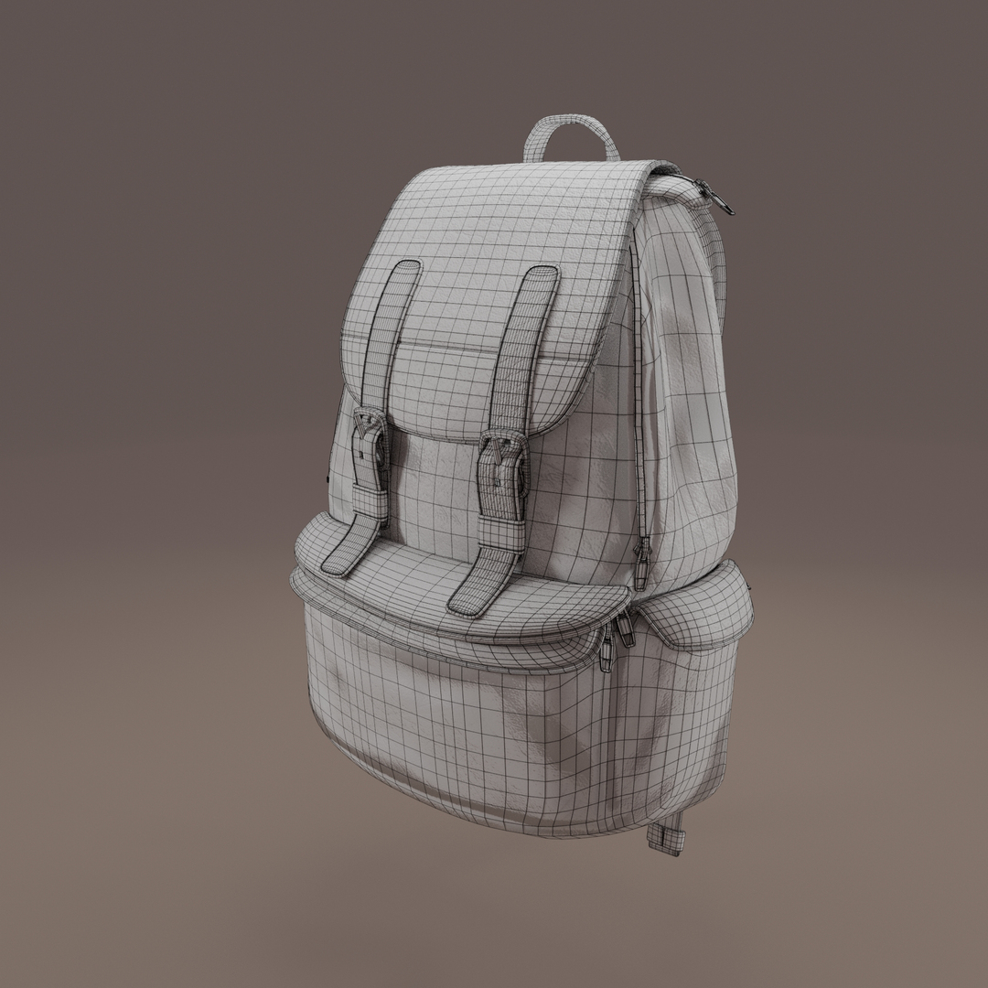 3D Backpack - TurboSquid 2324033
