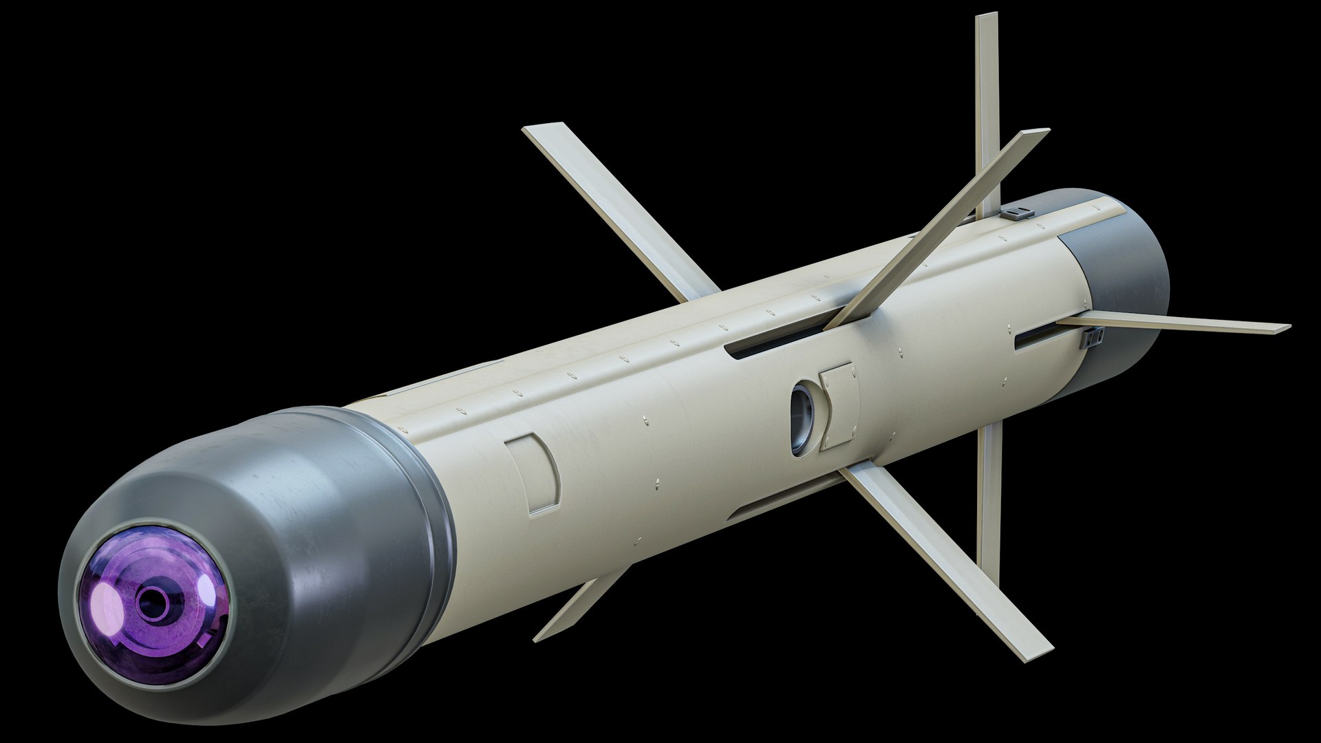 3D Rigged Missile SPIKE ER2 PBR - TurboSquid 2319166