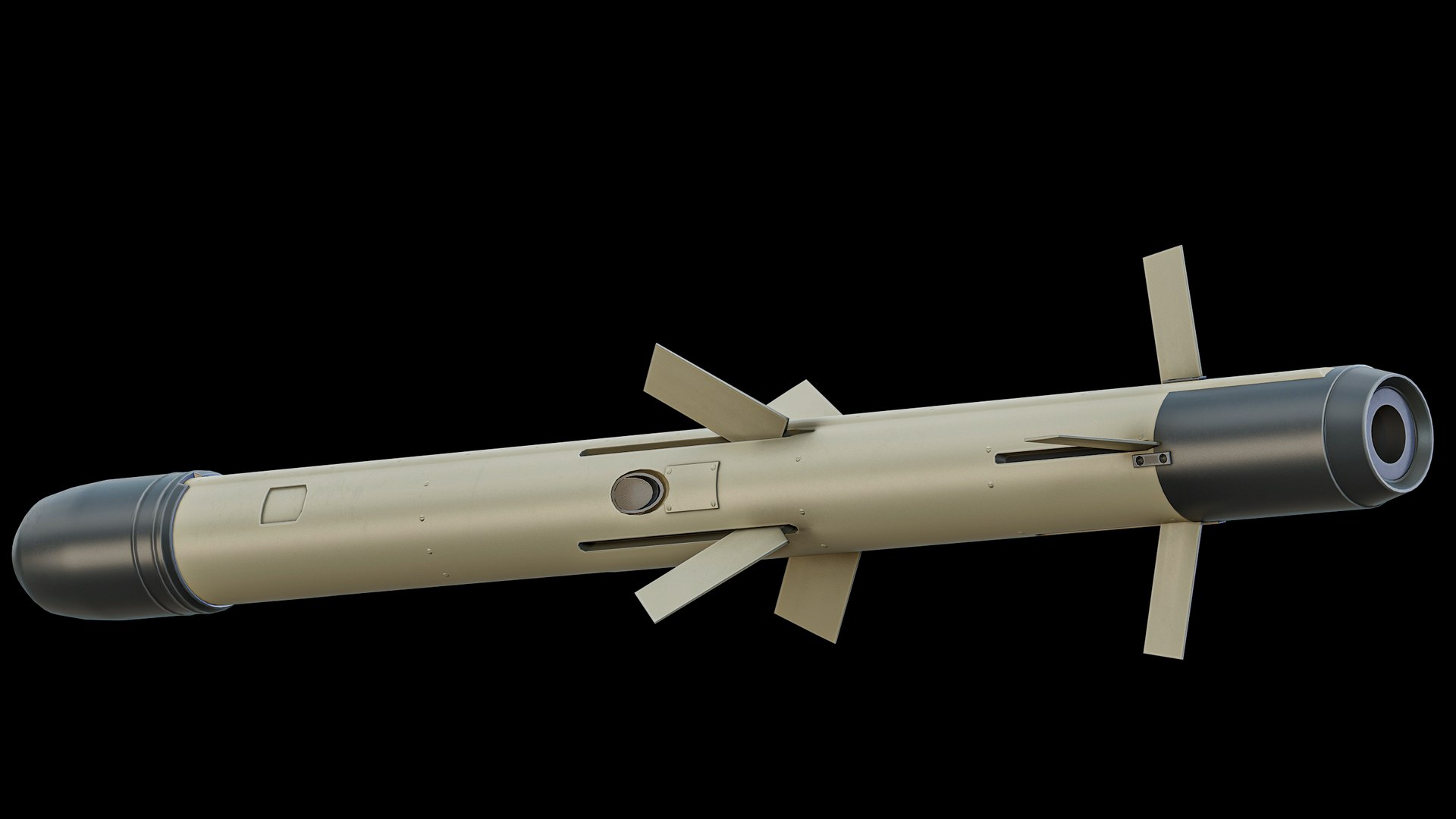 3D Rigged Missile SPIKE ER2 PBR - TurboSquid 2319166