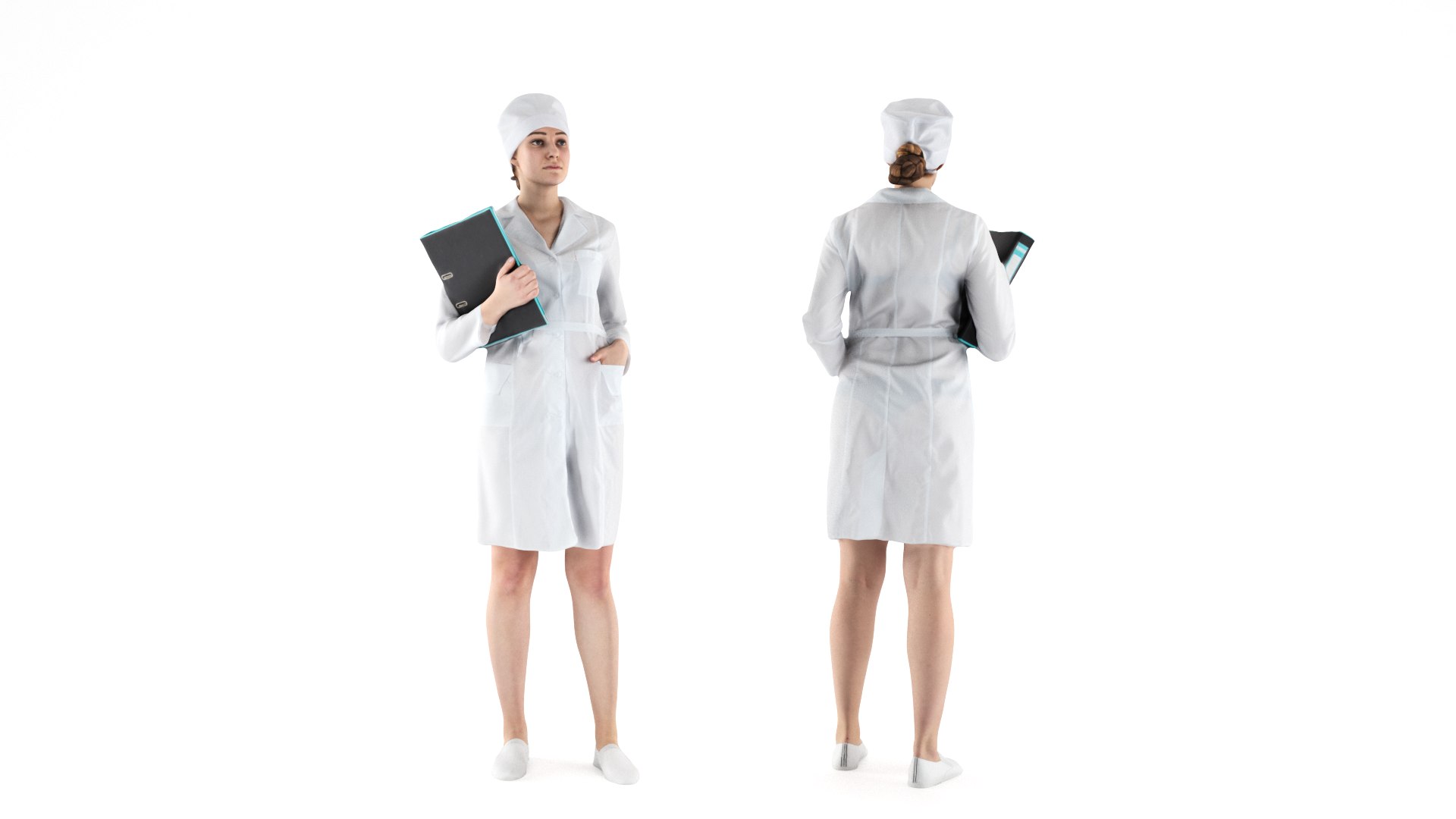 3D Model Human Nurse - TurboSquid 1467936