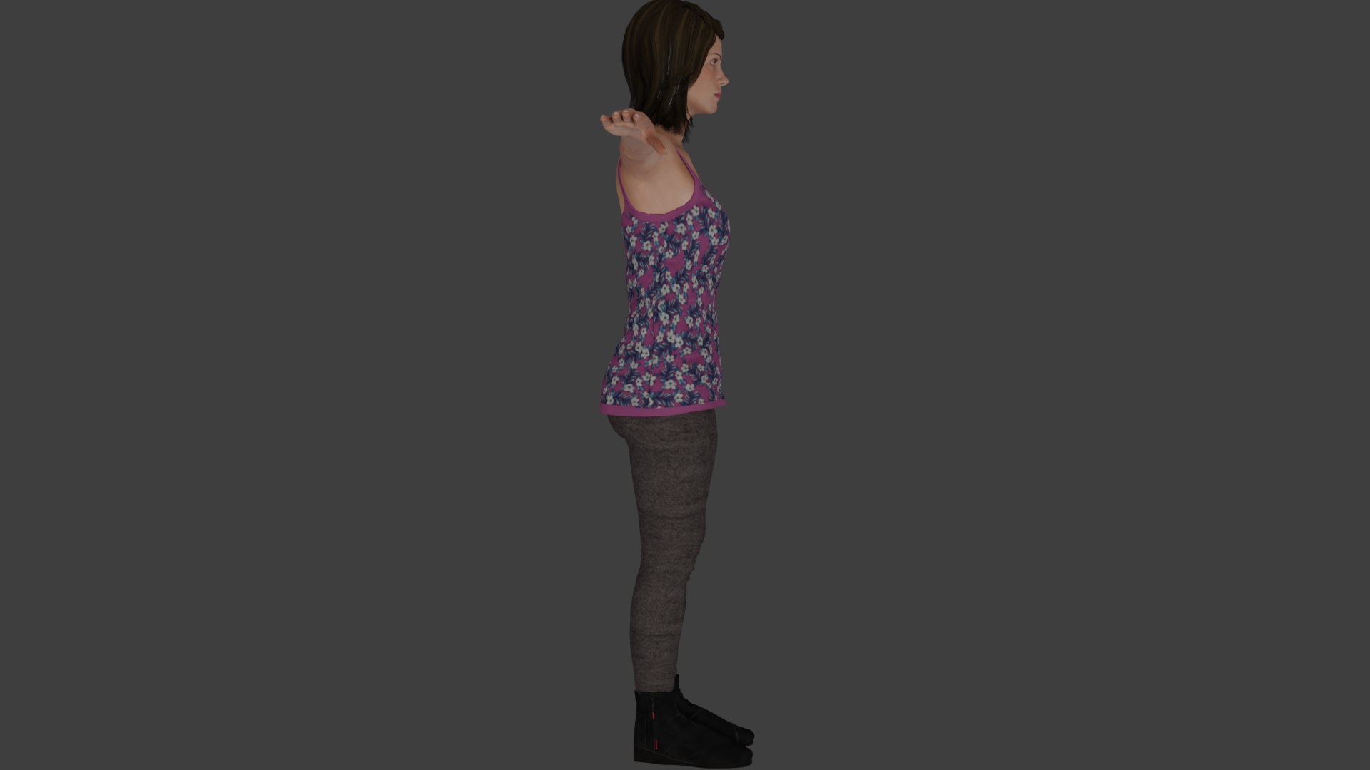 3D Model Rigged Female Character 37 - TurboSquid 2093859