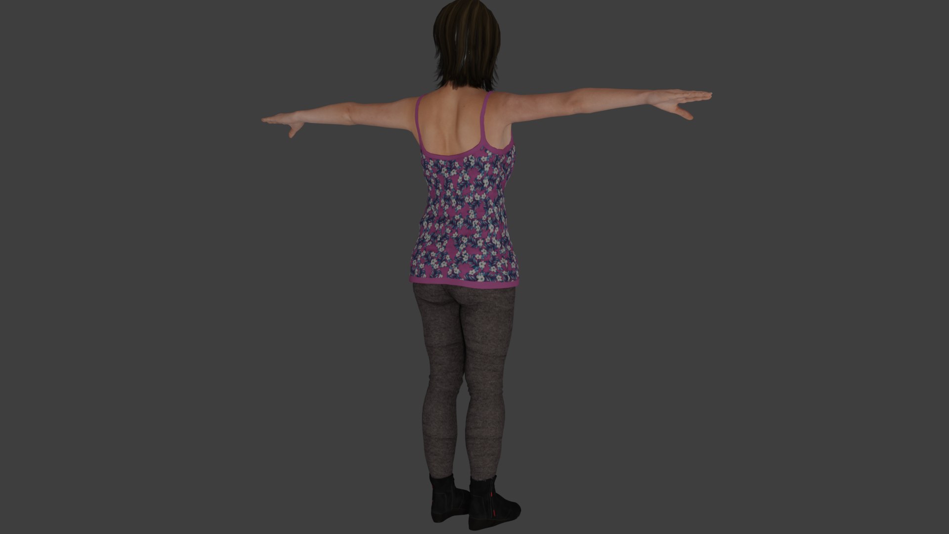 3D Model Rigged Female Character 37 - TurboSquid 2093859