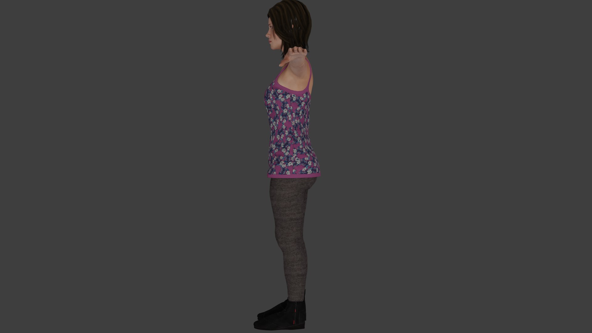 3D Model Rigged Female Character 37 - TurboSquid 2093859