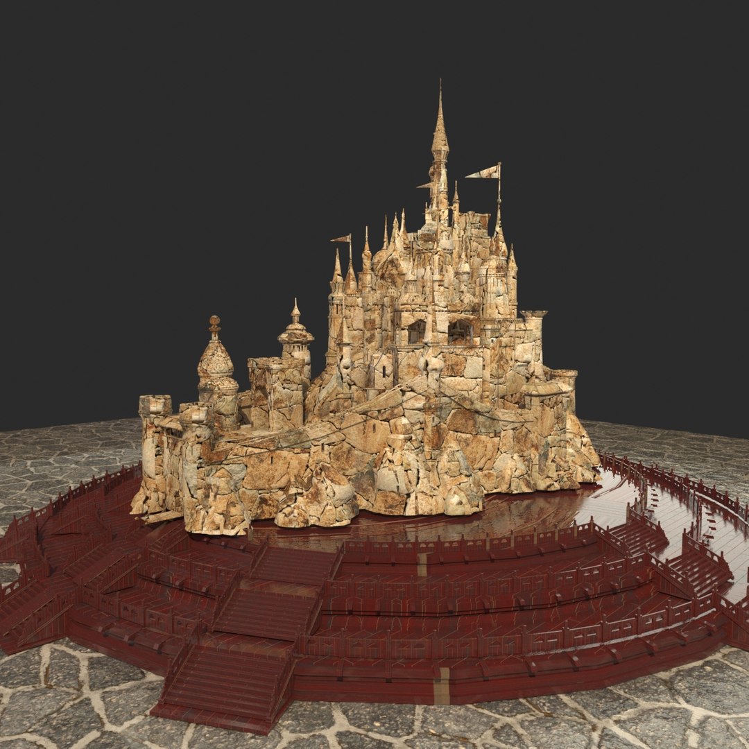Chinese Castle 3D Model - TurboSquid 1879736