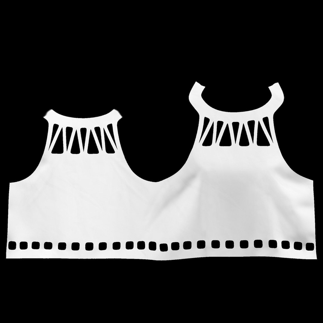 Female Top 3D model - TurboSquid 1788931