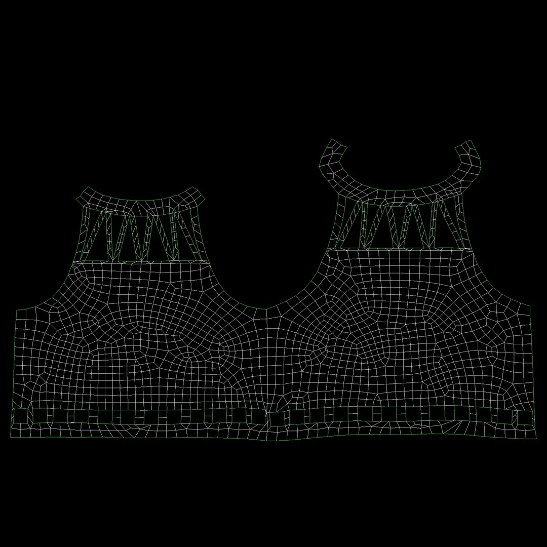 Female Top 3D model - TurboSquid 1788931
