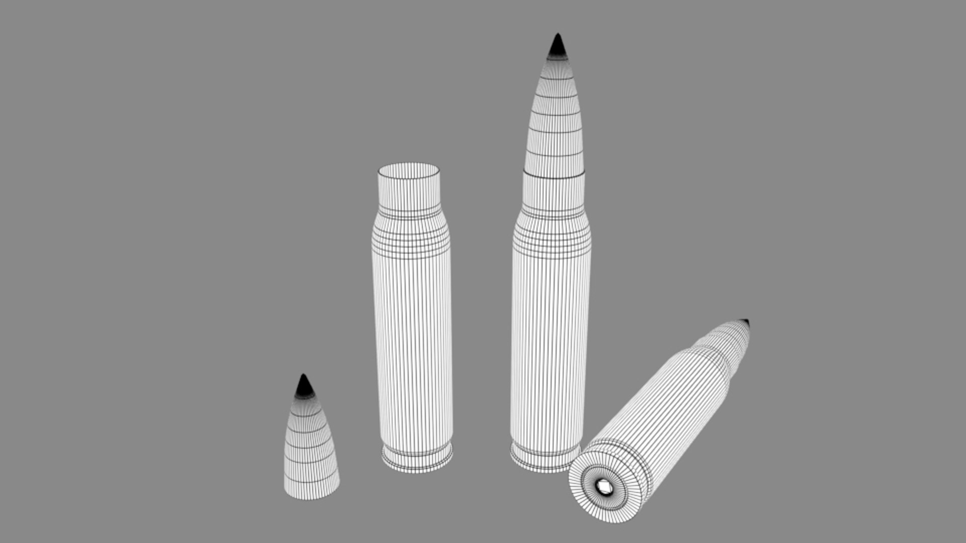 3D bullet model - TurboSquid 1571205