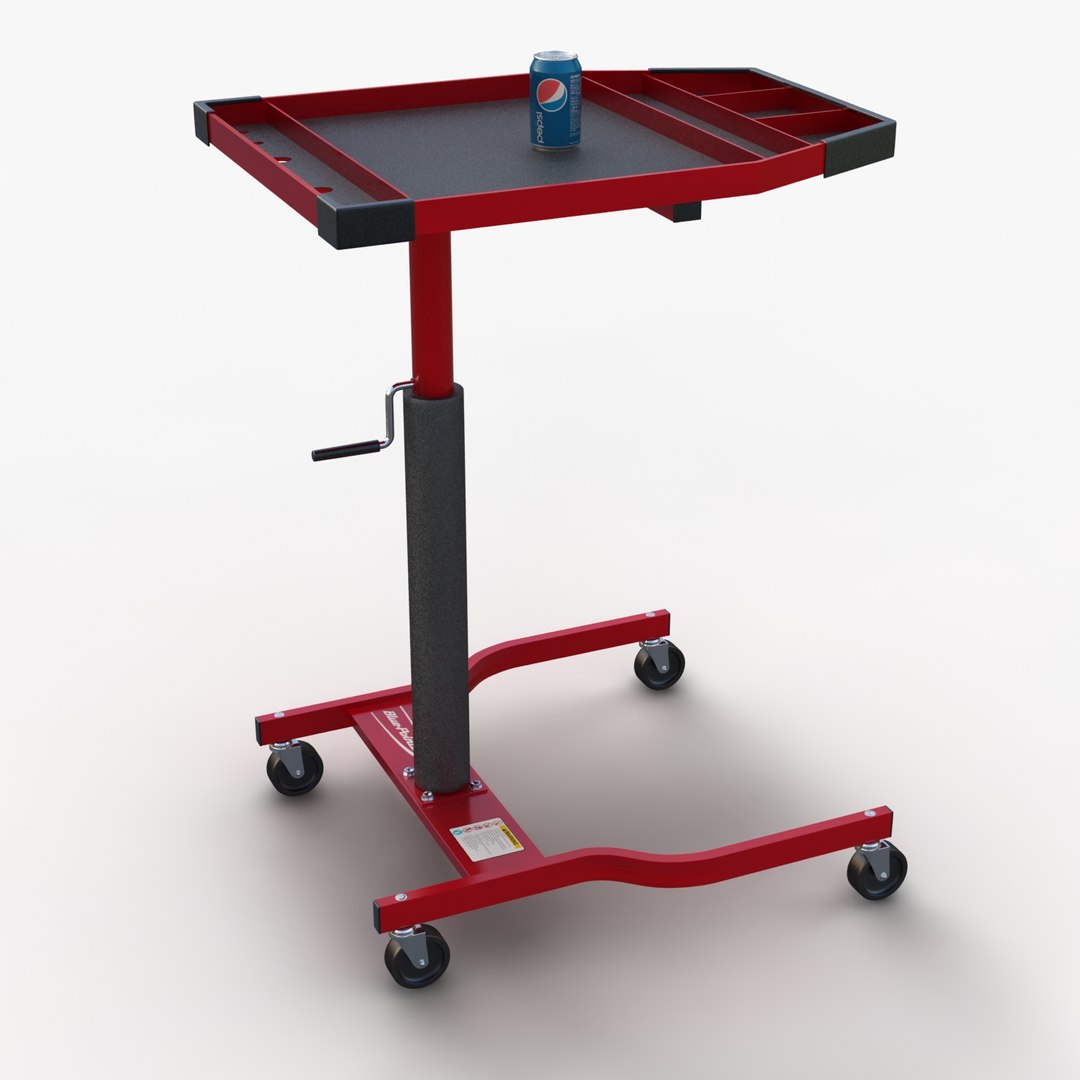 3d Tools Service Tray Model