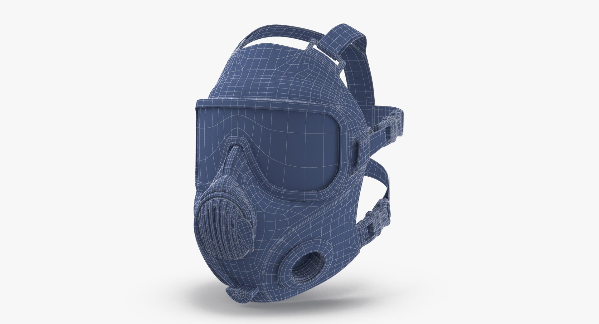 Police Riot Gear Gas 3d Model